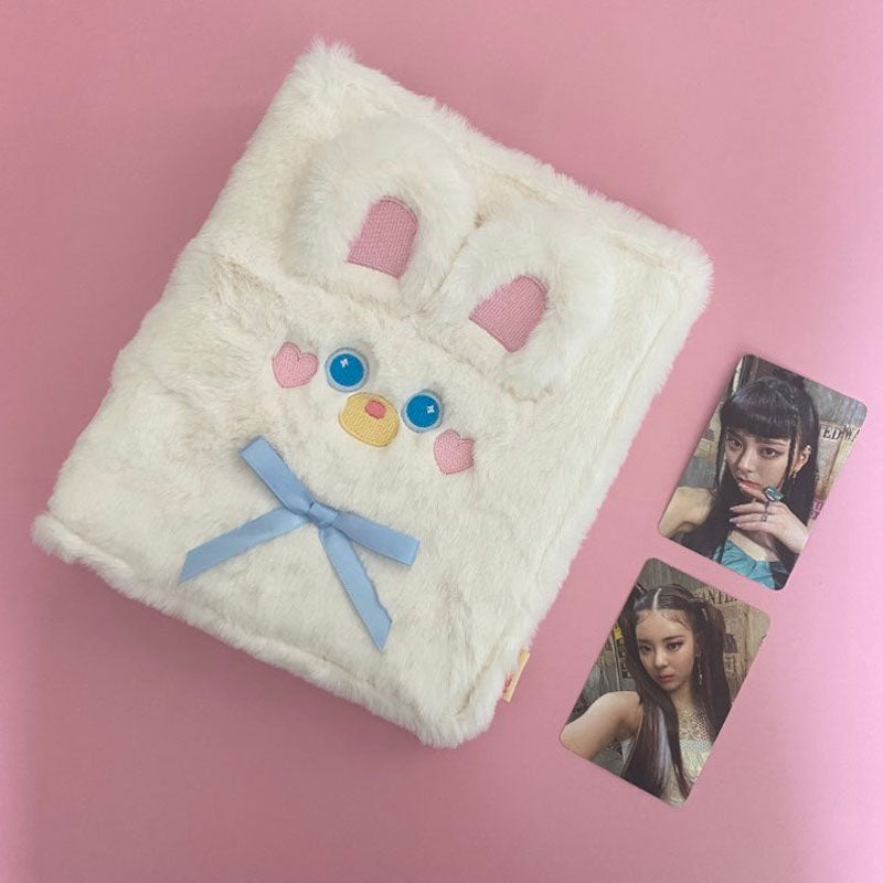 Rabbit Plush Photocard Binder – ASTRONORD